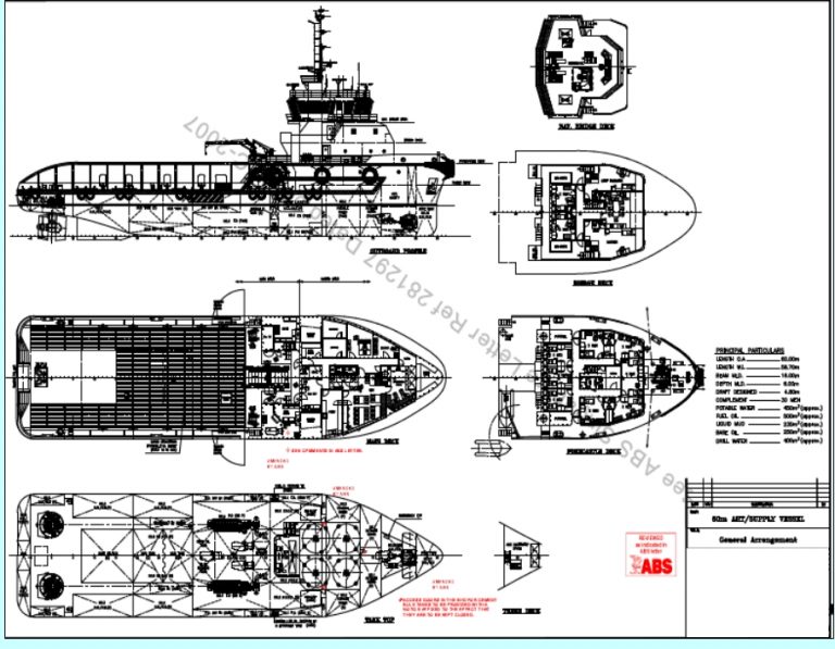 2x 2010 BUILT 60M 5000 BHP DP1 AHTS FOR SALE – 67 T BP, 30 PERSONS, 500 ...