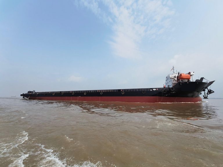 1100 TEU, FLAT TOP DECK CARGO BARGE SPB MPP CONTAINER FTD FOR SALE ...